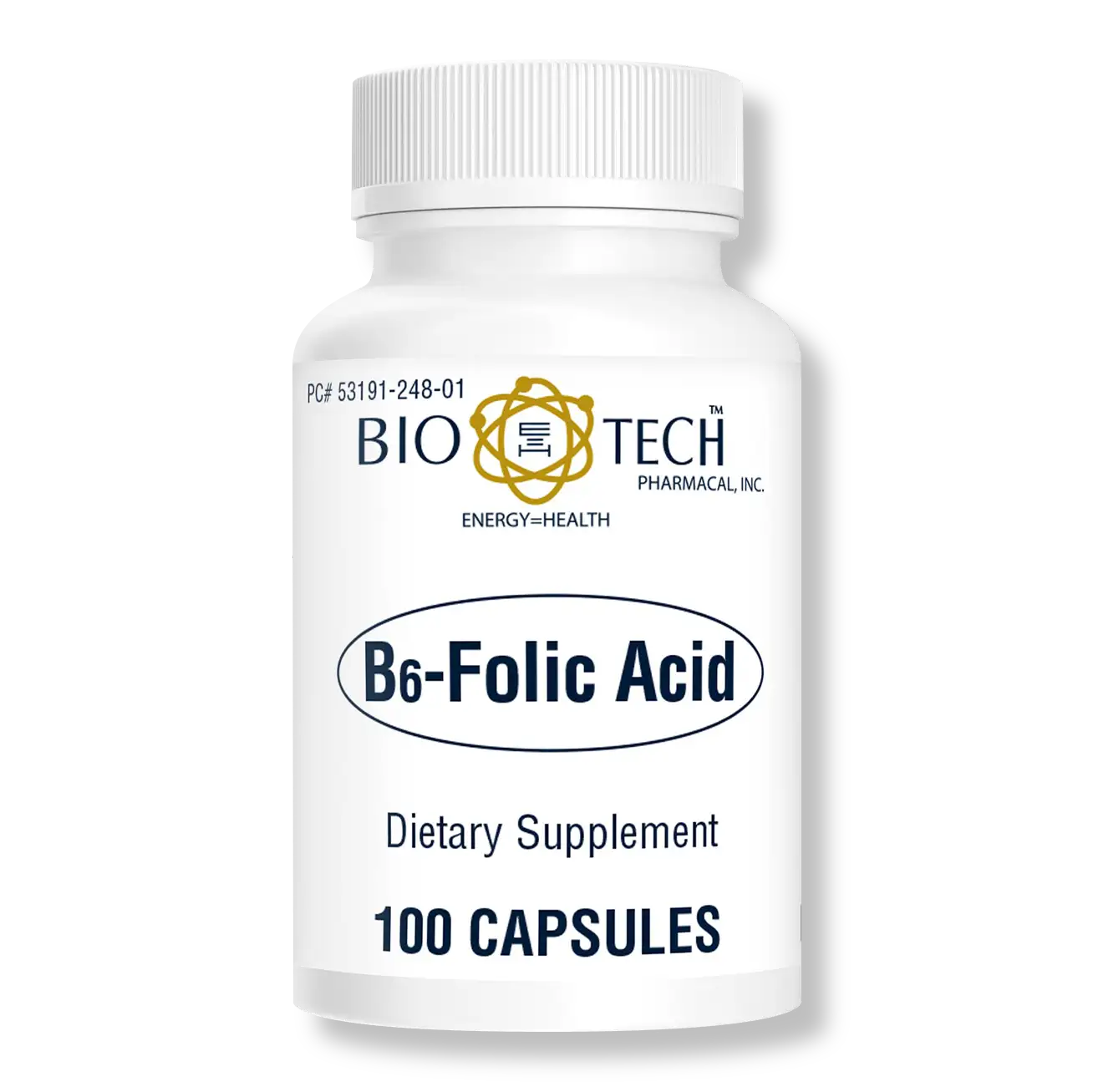 B6-Folic Acid | Vitamin B6, Folic Acid, B Vitamin Complex – Bio-Tech ...