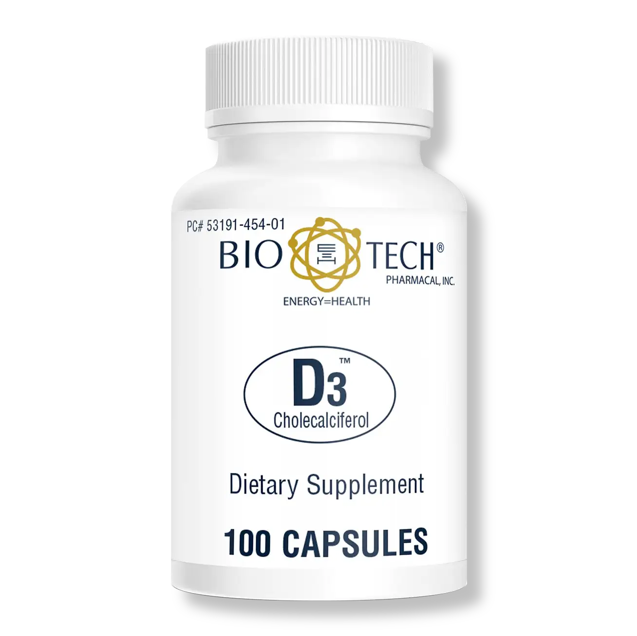 D3 (1000 IU) | Vitamin D3 (Cholecalciferol) – Bio-Tech Pharmacal