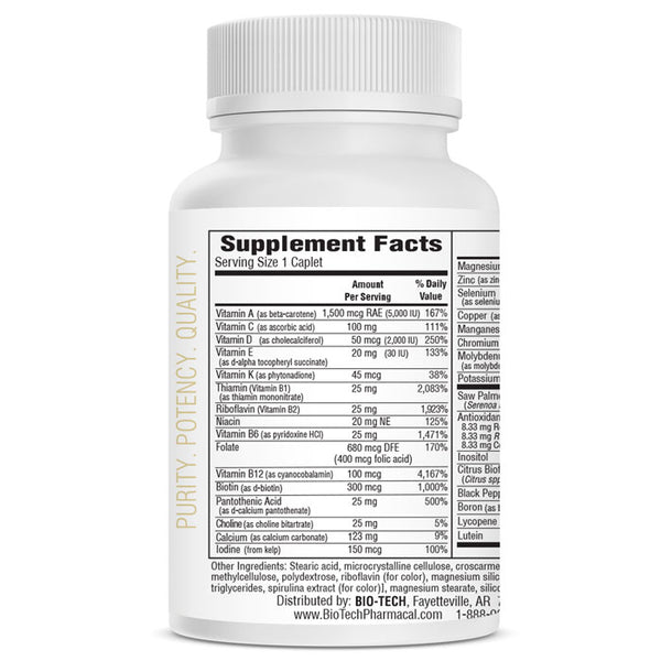 Essential Multivitamin | Multi-Vitamin – Bio-Tech Pharmacal