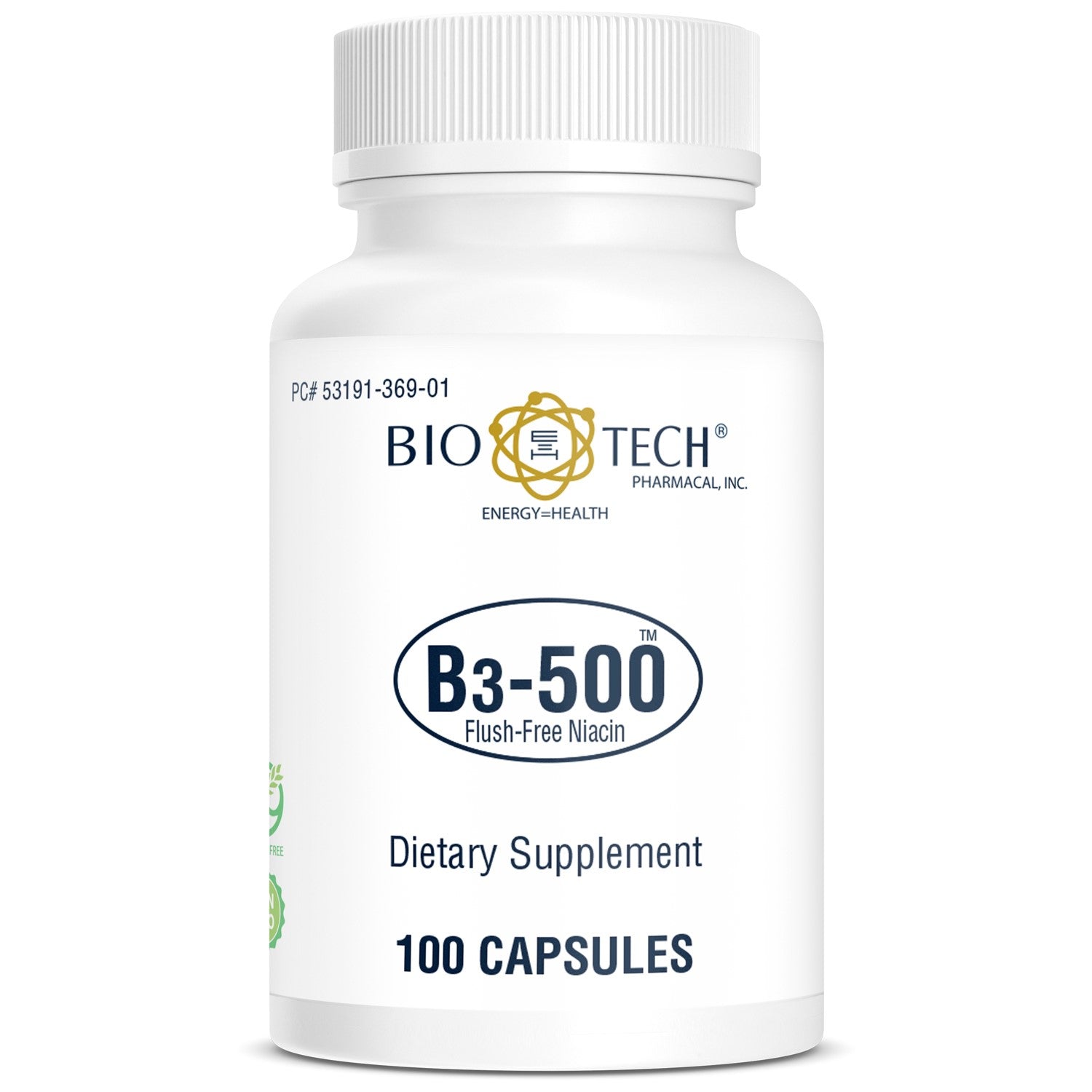 B3-500 | Vitamin B3, Inositol Niacinate – Bio-Tech Pharmacal