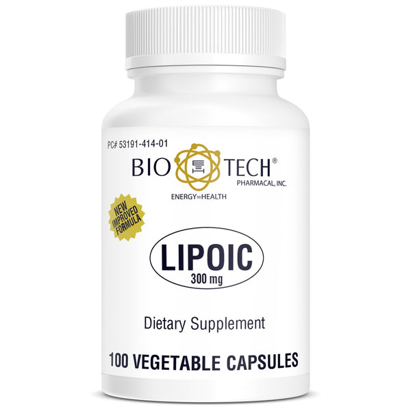 Lipoic (300 mg) | Alpha Lipoic Acid – Bio-Tech Pharmacal